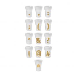 Letter Cups | Hering Berlin